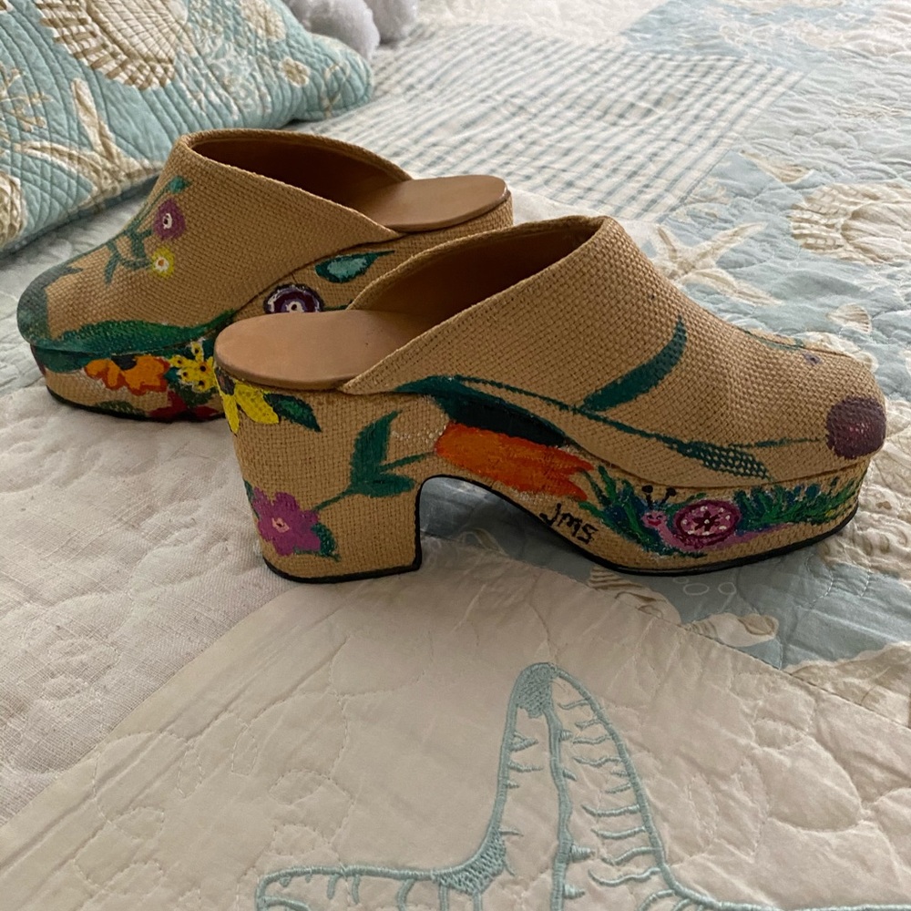Hand Painted Clogs - Gem